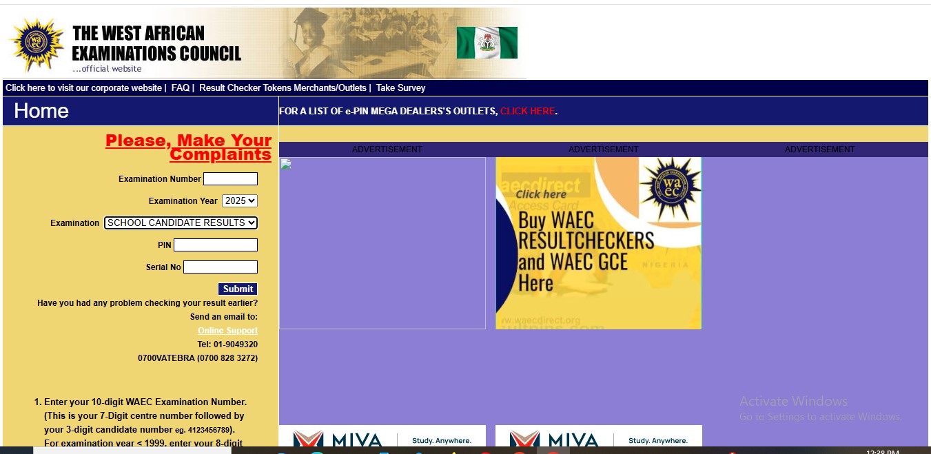 BREAKING: WAEC Releases 2025 SSCE Results - MyEduPlug